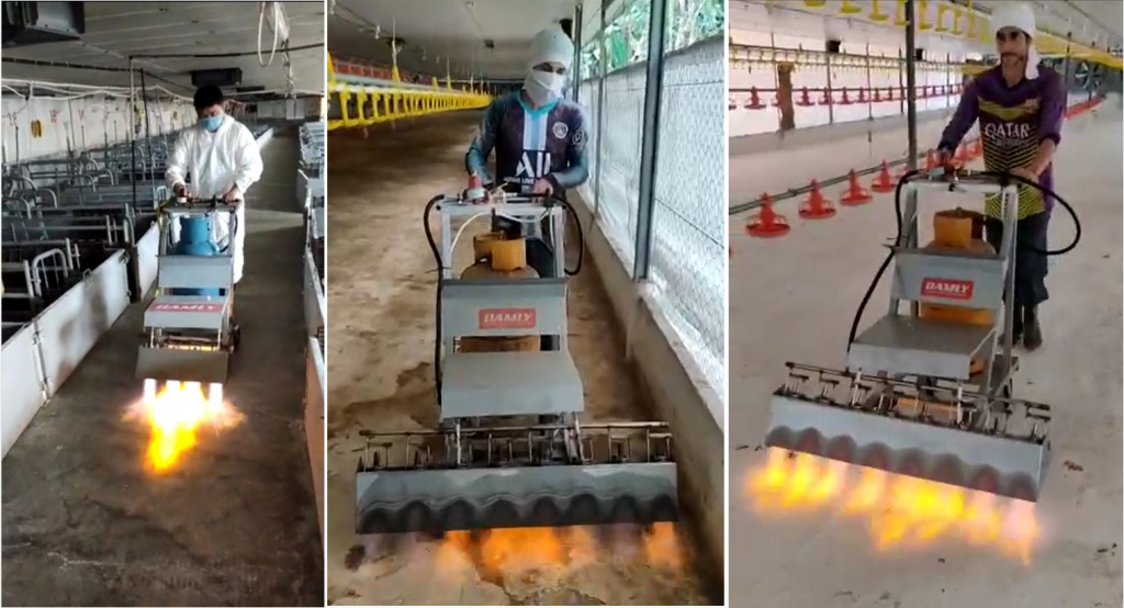FLAME JET – DAMLY Gas Brooder Heater for Poultry